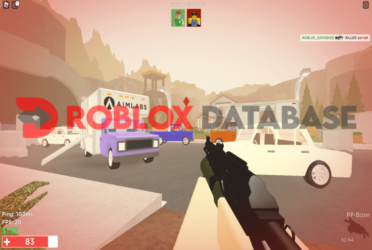 Codes for Roblox FPS Games - Roblox Database