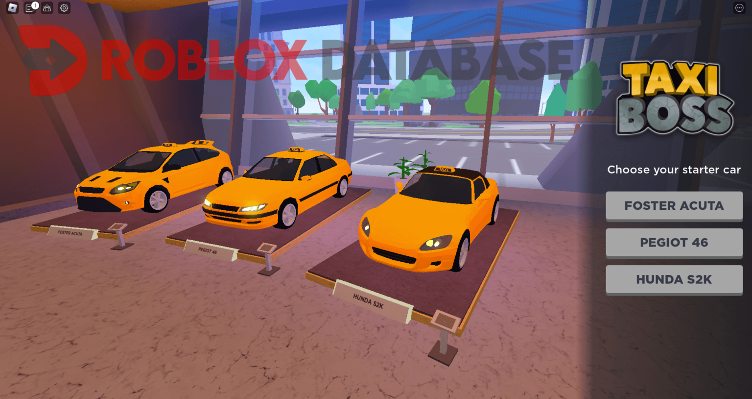 Taxi Boss Codes October 2025 - Roblox Database