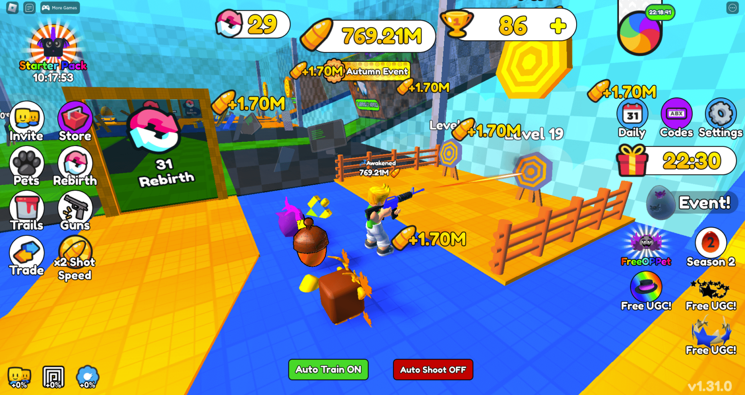 Shoot Wall Simulator Codes August 2025 - Roblox Database