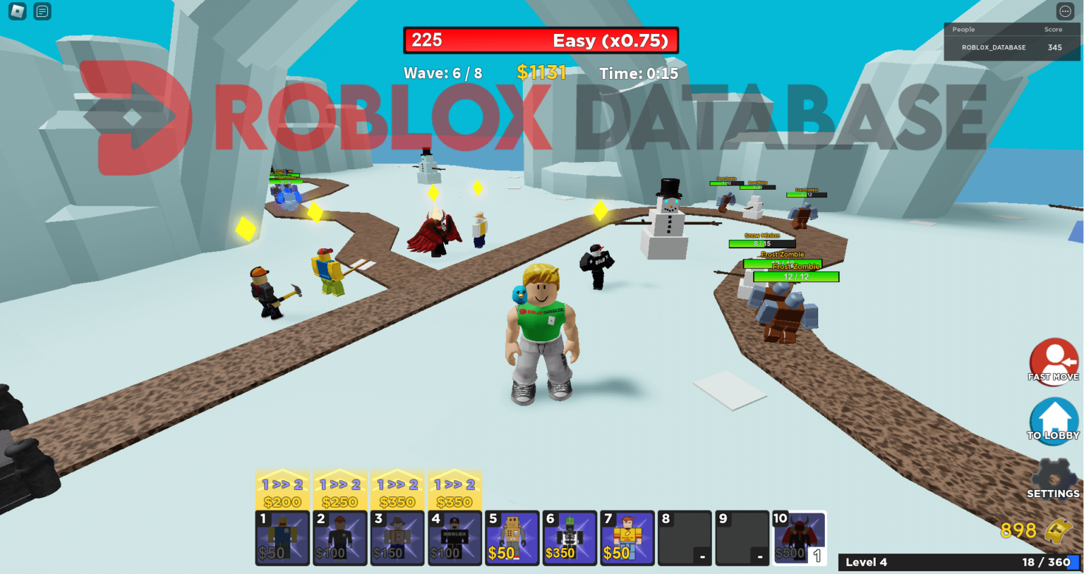 Codes for Roblox Tower Defense Games - Roblox Database