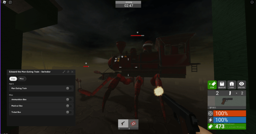 Edward The Man-Eating Train Script - October 2025 Roblox Database