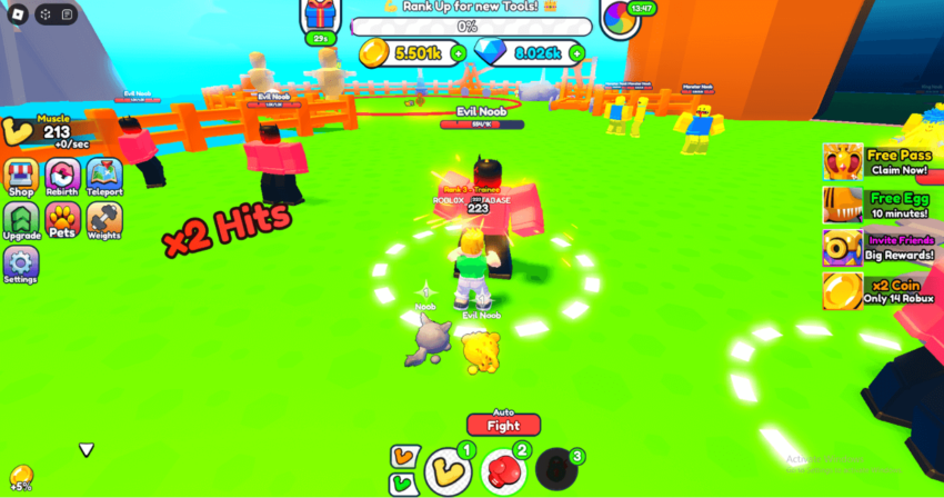 Strong Muscle Simulator Script - December 2025 Roblox Database