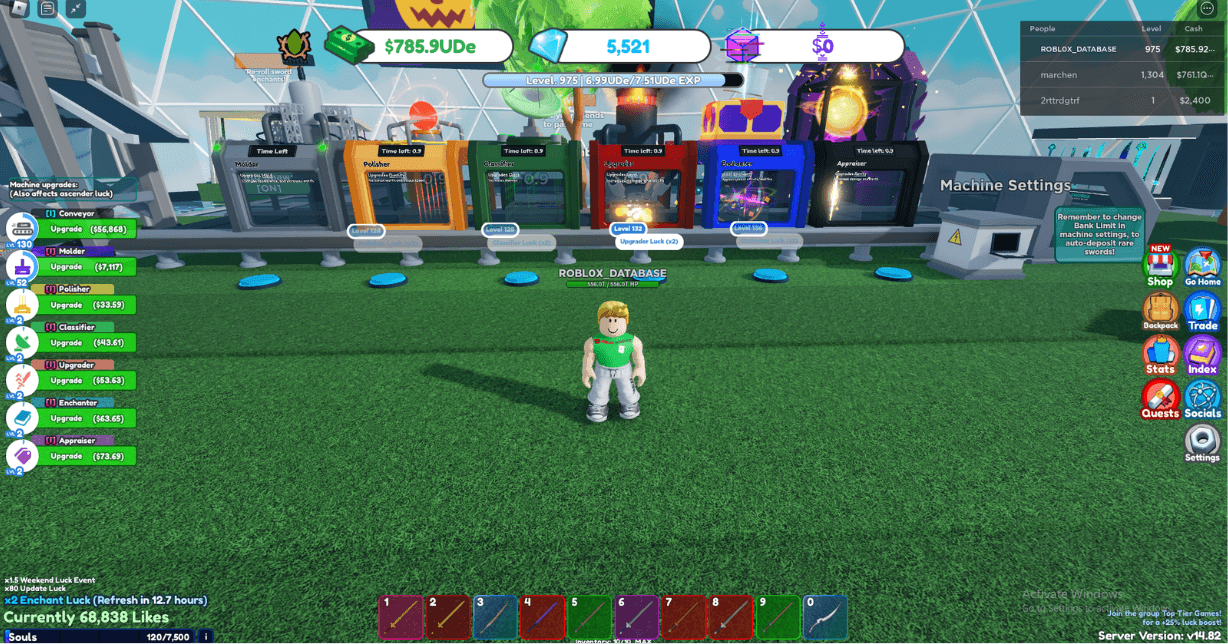 Sword Factory X Script - November 2025 Roblox Database