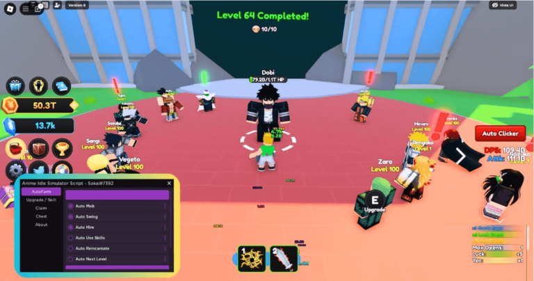 Anime Idle Simulator Script - Roblox Database