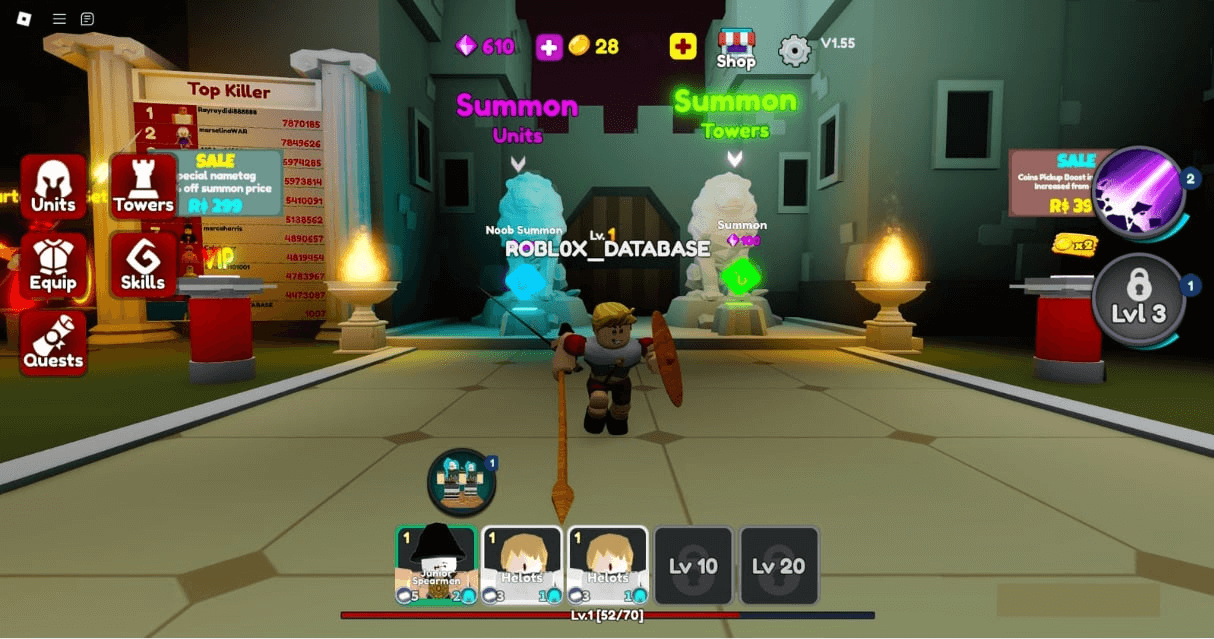 Defense Until Death Simulator Script - Roblox Database