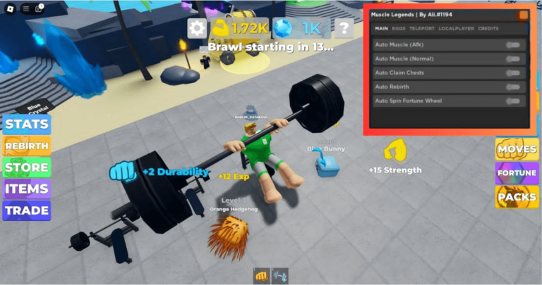 Muscle Legends Script - Roblox Database