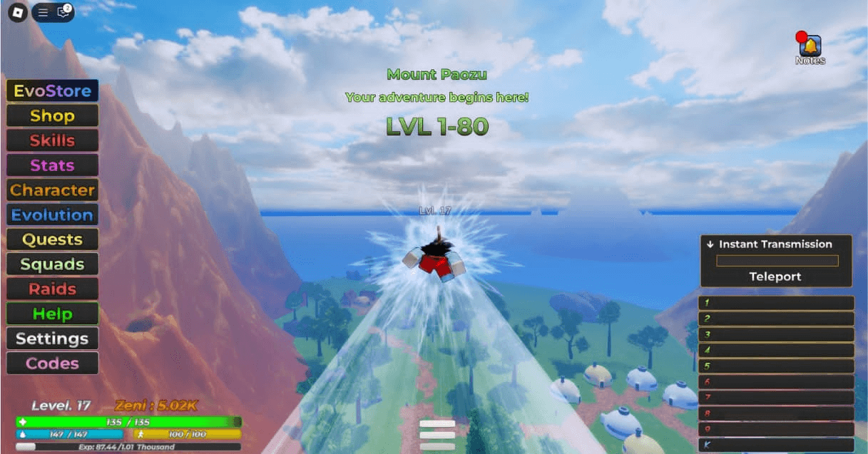 Dragon Ball Evolution Script - Roblox Database