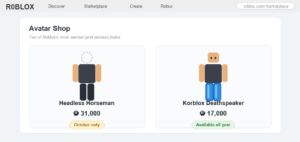 How Much Are Headless and Korblox? - Roblox Database