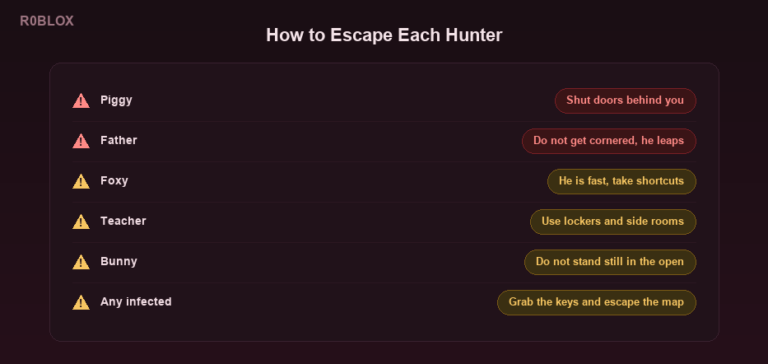 Piggy Characters Full List and Guide - Roblox Database