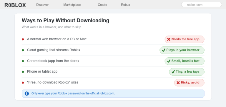 Play Roblox in a Browser (No Download) - Roblox Database